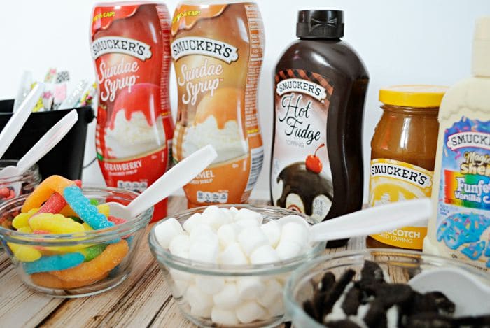 DIY Sundae Party With Smucker’s® Ice Cream Toppings – Moments With Mandi