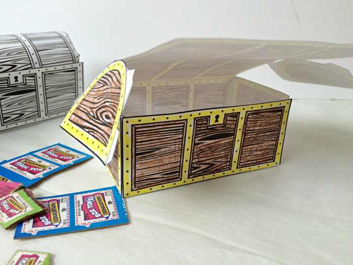 Box Tops for Education Treasure Chest Collection Activity Printable ...