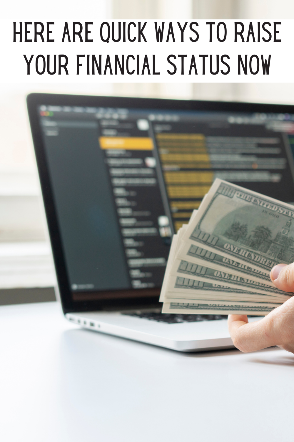 Here Are Quick Ways To Raise Your Financial Status Now – Moments With Mandi