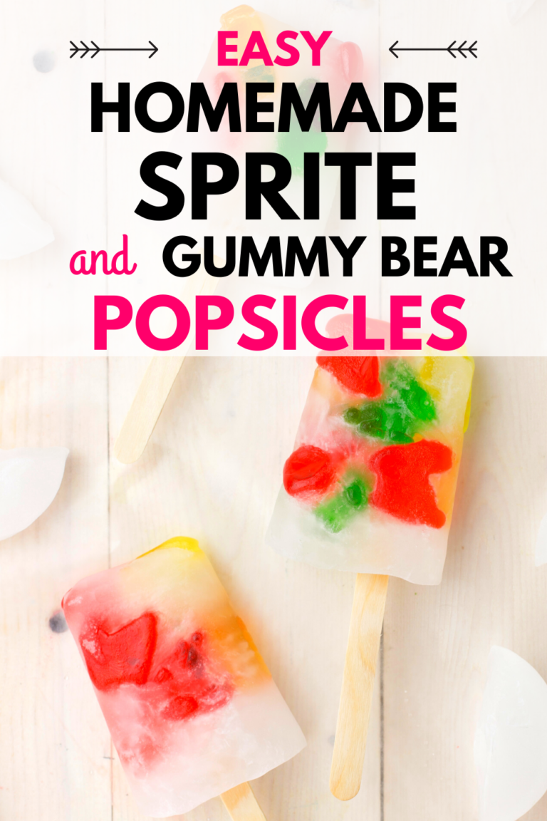 Sprite and Gummy Bear Frozen Ice Pops – Moments With Mandi